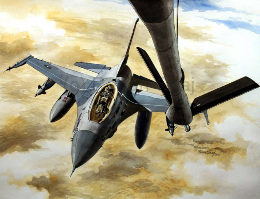 [🇵🇰-Airforce] - Painting of PAF Aircrafts and Air Bases. | World ...