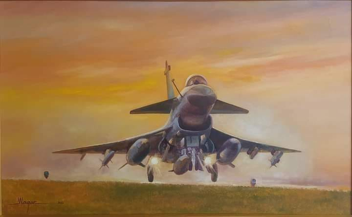 [🇵🇰-Airforce] - Painting of PAF Aircrafts and Air Bases. | World ...